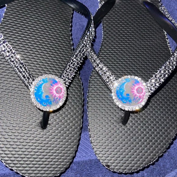 Shoes | Sun And Moon Flip Flops | Poshmark